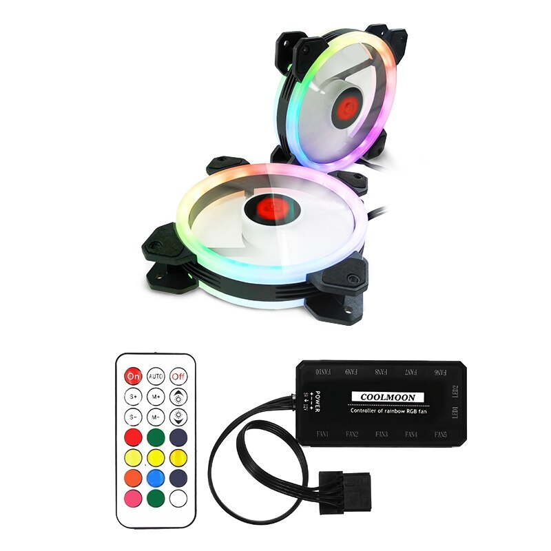 COOLMOON Remote RGB LED Light Controller – Grandado