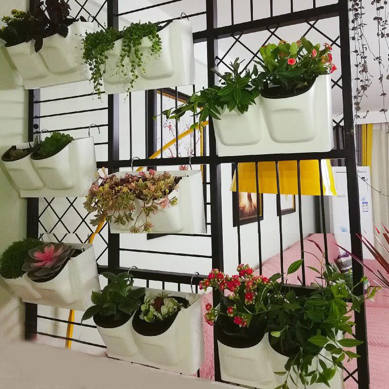 Vertical Wall Planter Wall-Mounted Flower Pot Hydr... – Vicedeal