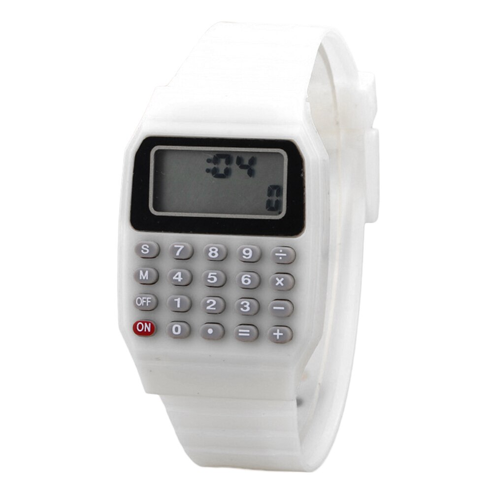 Plastic Children Digital Square Wrist Watch Mini P... – Vicedeal
