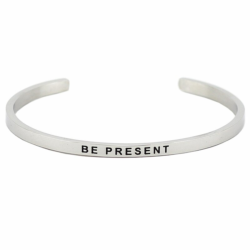 316L Stainless Steel Engraved Positive Inspiration... – Grandado