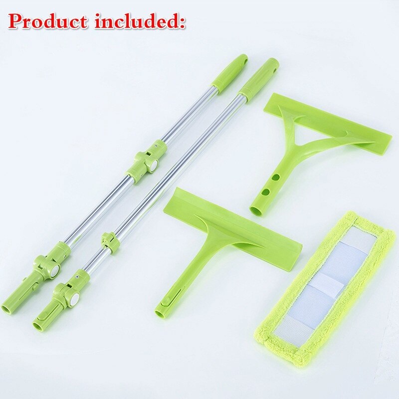Telescopic High-rise Cleaning Glass Sponge Mop Mul... – Grandado