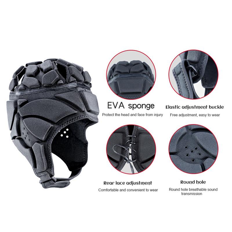 Adjustable Helmet EVA Shockproof Headgear For Rugb... – Grandado