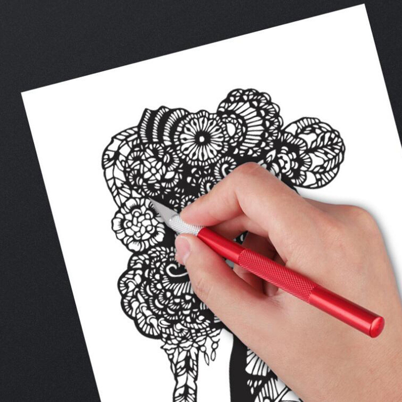 24pcs Carving Exacto Knives Craft DIY Kit Art Blad... – Grandado