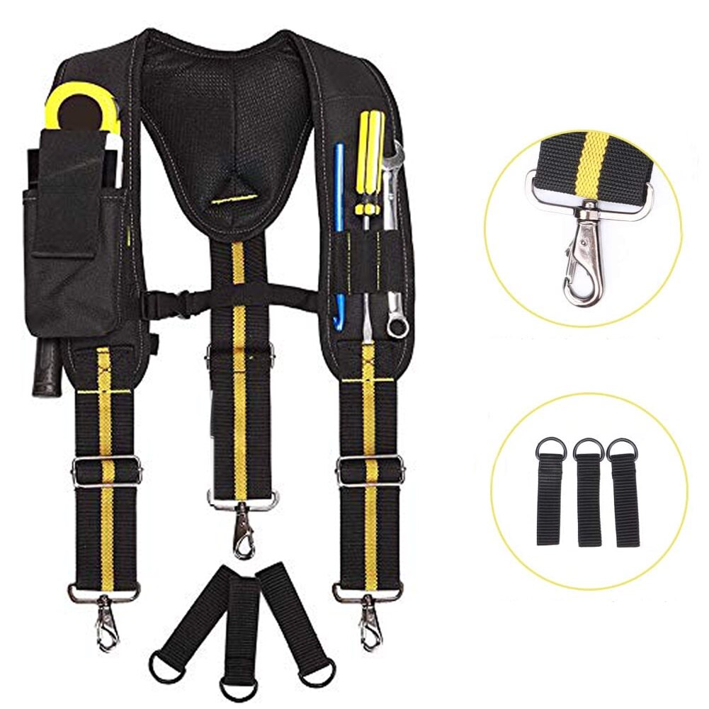 Y-type Padded Heavy Duty Work Tool Belt Braces Sus... – Grandado