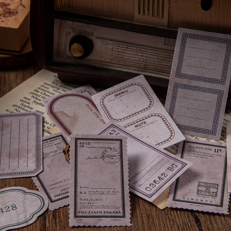 50pcs Vintage Matchbox Decorative material paper S... – Grandado