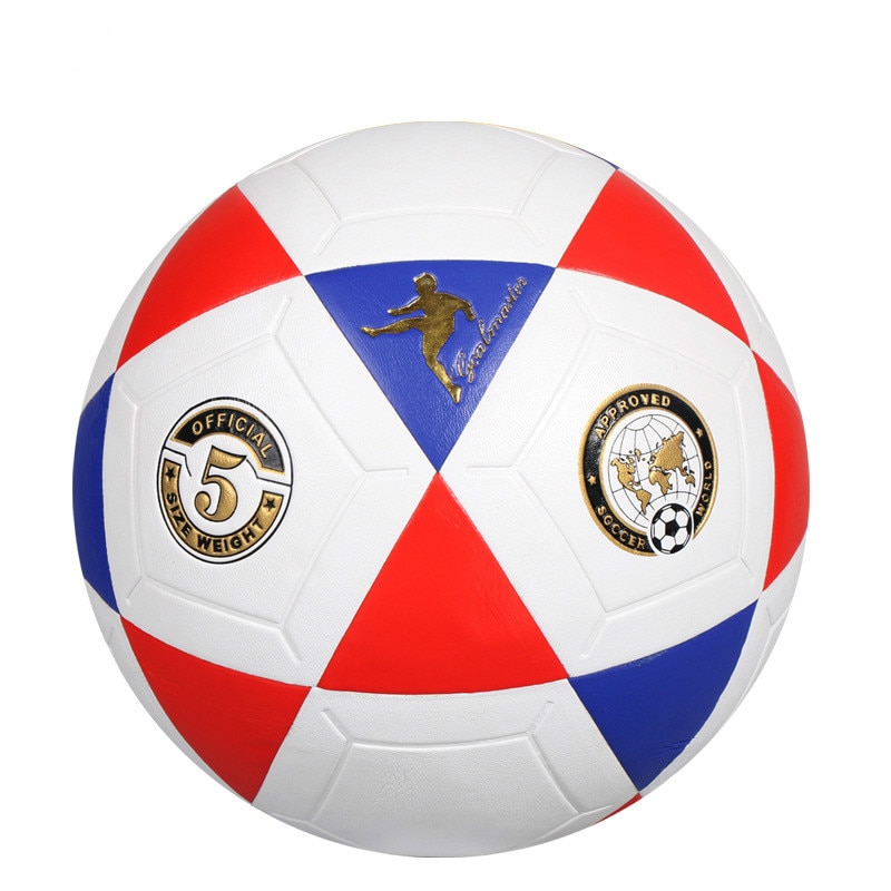 Classic Size 5 Football Black White Football PVC S... – Grandado