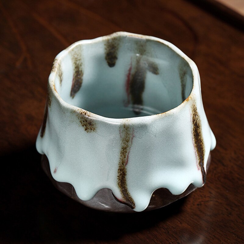 Japanese Style Ceramic Tea Cup Kiln Baked Kung Fu Tea Cups Master Cups ...