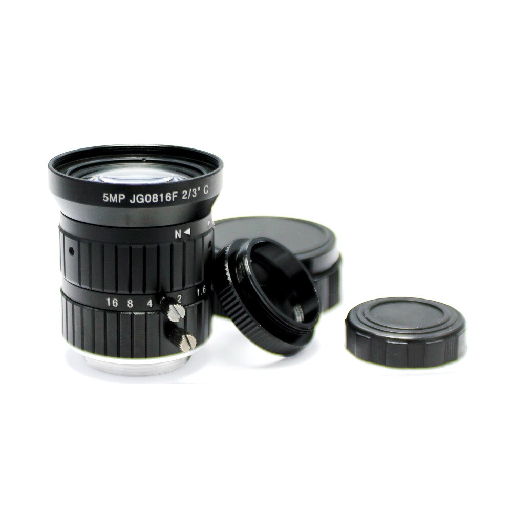 5MP 8mm C mount lens 2/3" 5.0 Megapixel Lens ... – Grandado