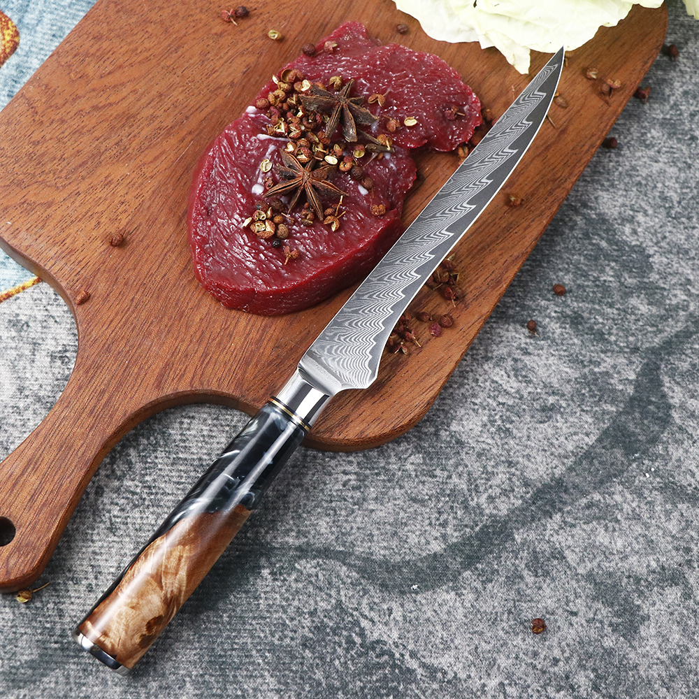 Jumcsong 1-8 Stuk Keukenmes Set Professionele Dama... – Vicedeal