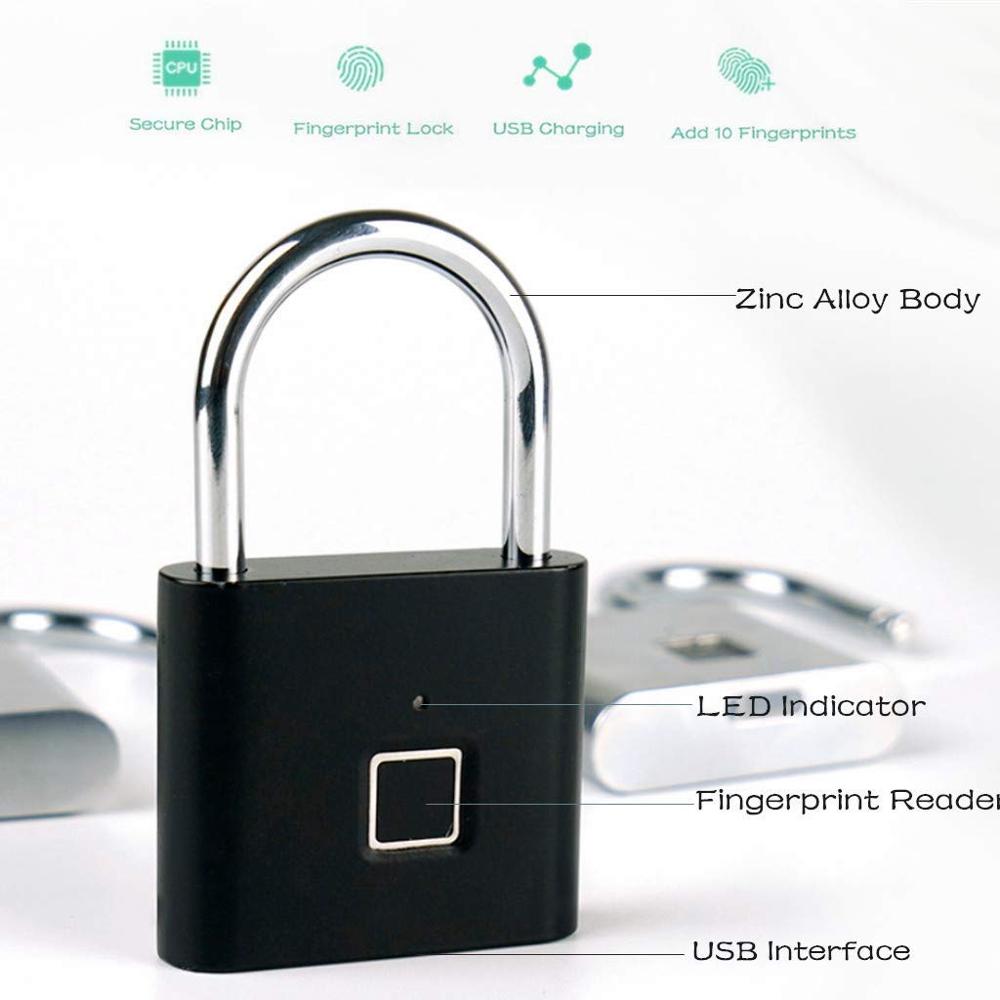 IP65 Waterproof Smart Digital Alarm Fingerprint Pa... – Grandado