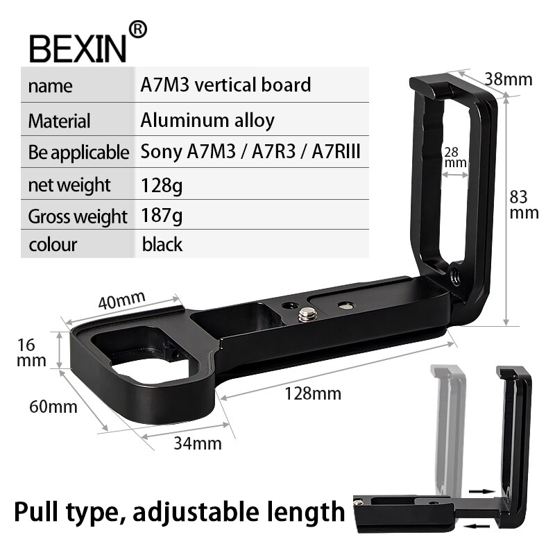 Camera L-plate tripod bracket l plate camera verti... – Grandado