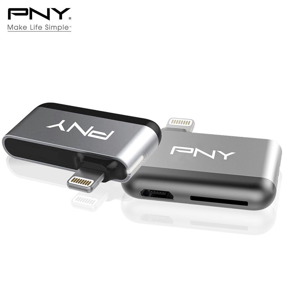 PNY DUO-LINK R 2 in 1 Micro USB 2.0 Card Reader TF... – Vicedeal