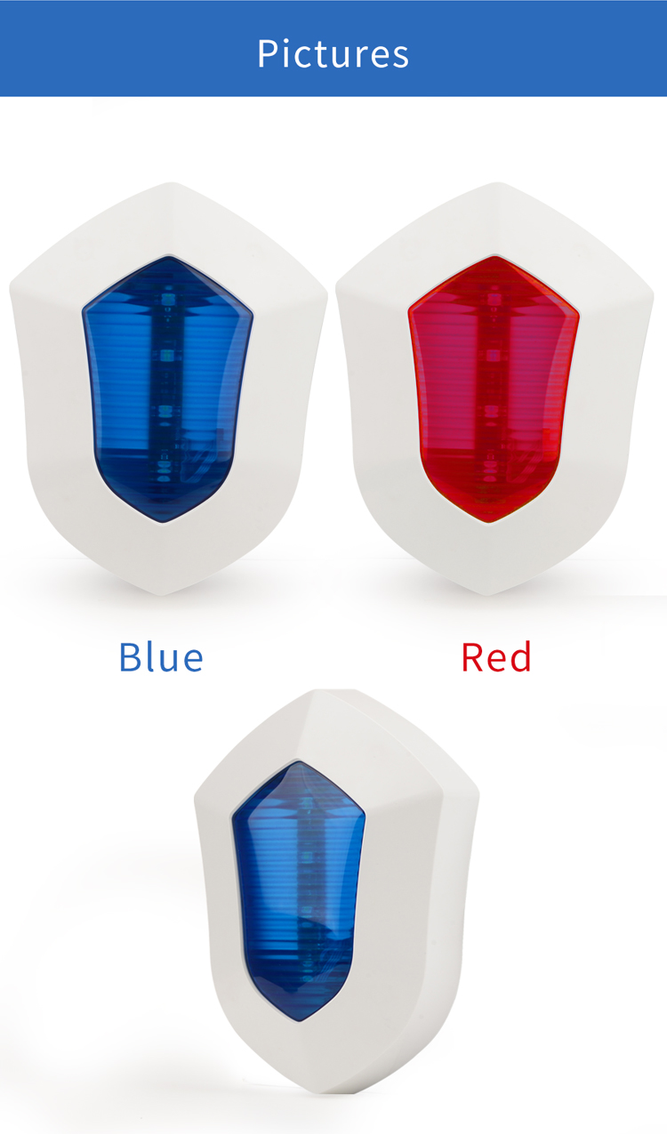 433MHz Wireless Outdoor Siren Wireless Outdoor Str... – Vicedeal