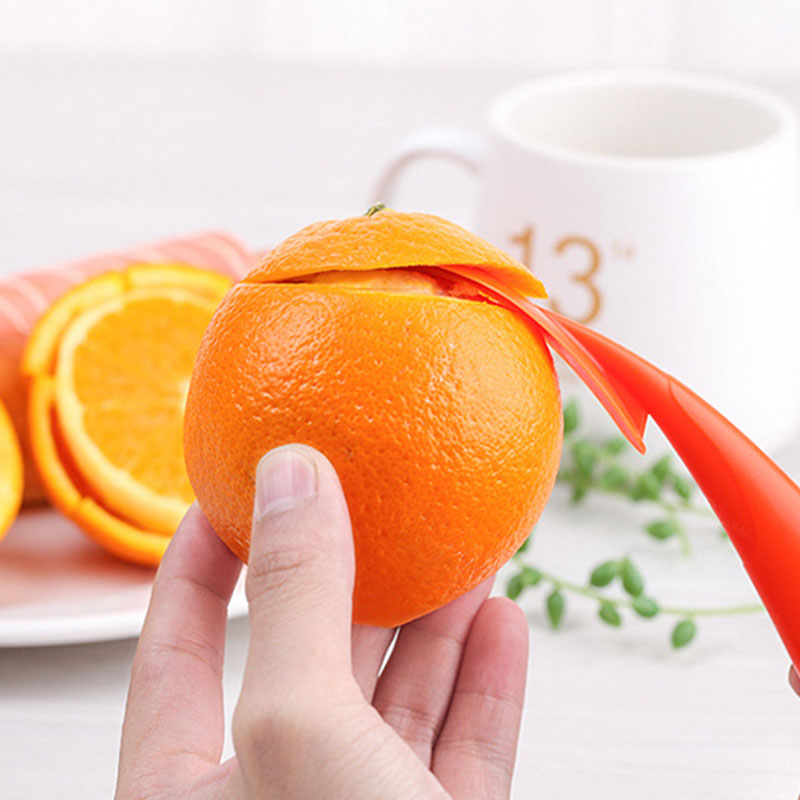 Handig En Praktisch Fruit Dunschiller Oranje Keuke... – Grandado