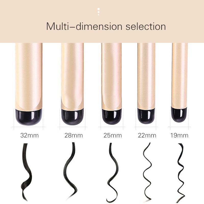 TINTON LIFE électrique en céramique bigoudi Lcd fe... – Grandado