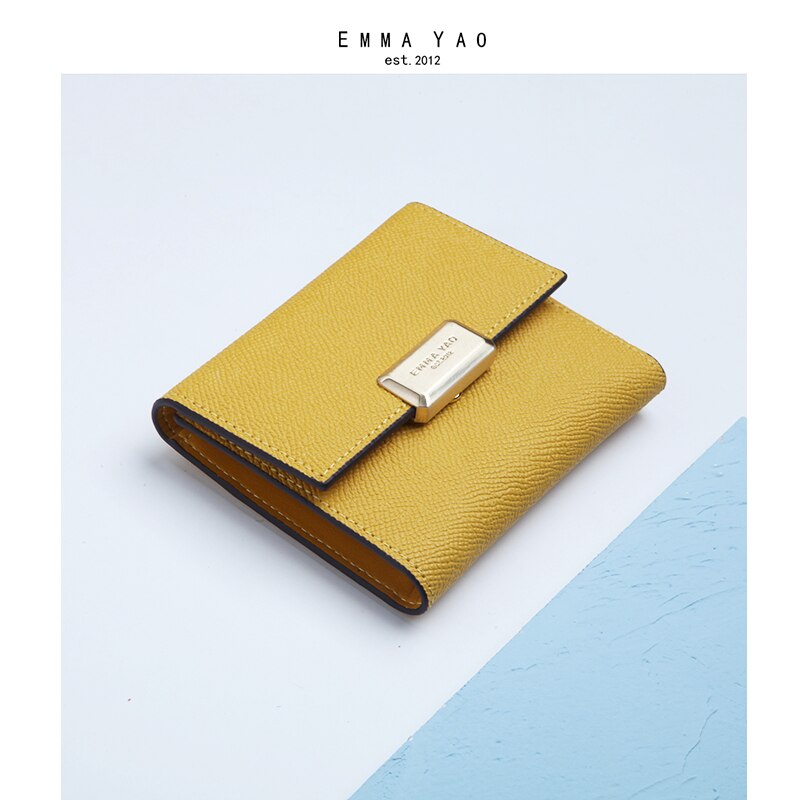 EMMA YAO Women's wallet leather female purse walle... – Vicedeal