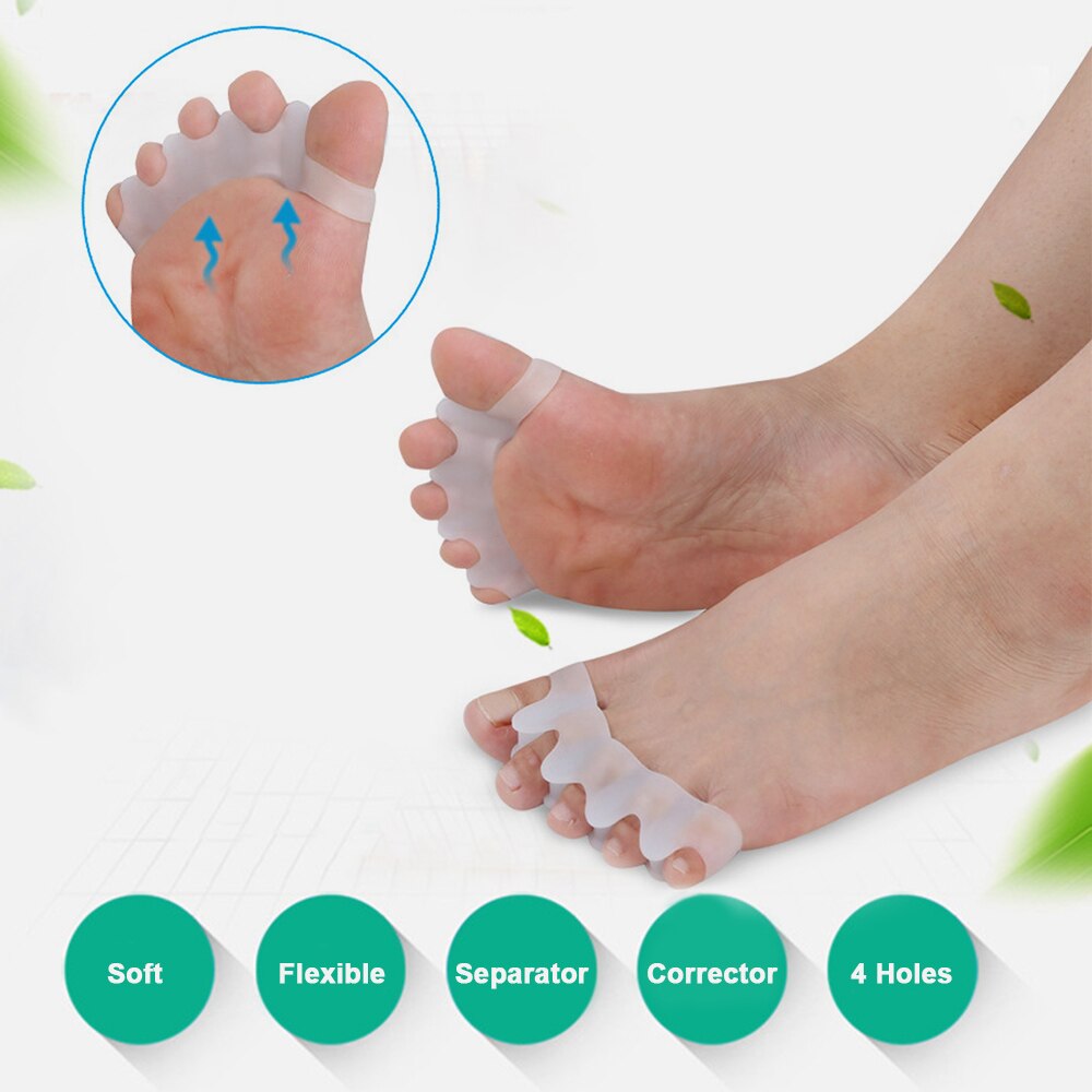1 Pair Silicone Bunion Hallux Valgus Protector Fin... – Vicedeal