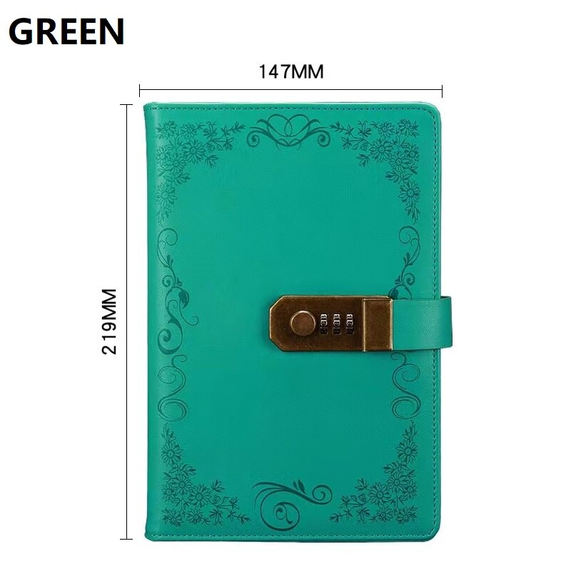 Digital Password Journal Retro Privacy Diary Thick... – Grandado