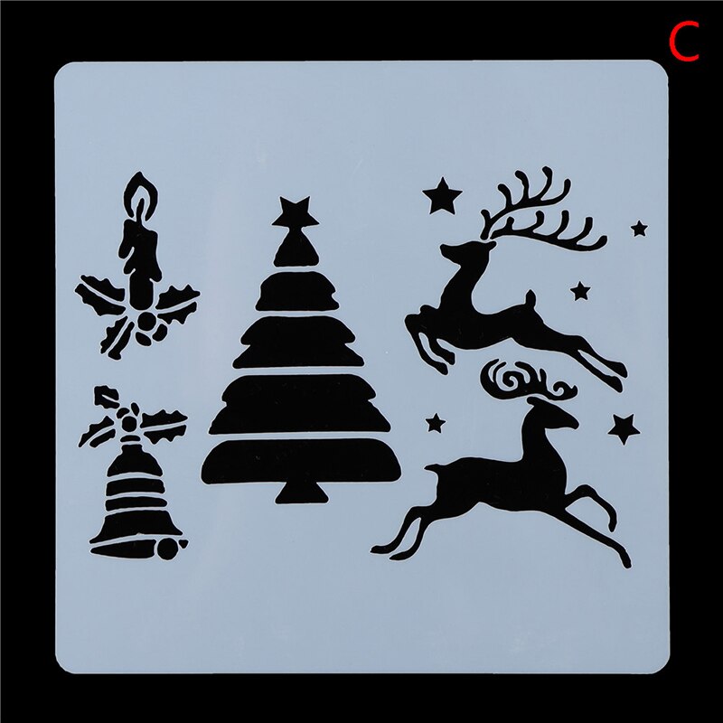 DIY Christmas Embossing Paper Card Template Craft ... – Vicedeal
