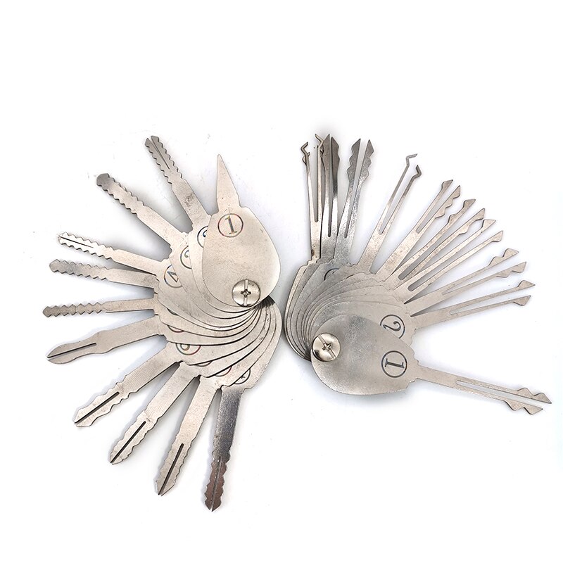 21pcs Double Sided Lock Picks Tools Set Stainless ... – Grandado