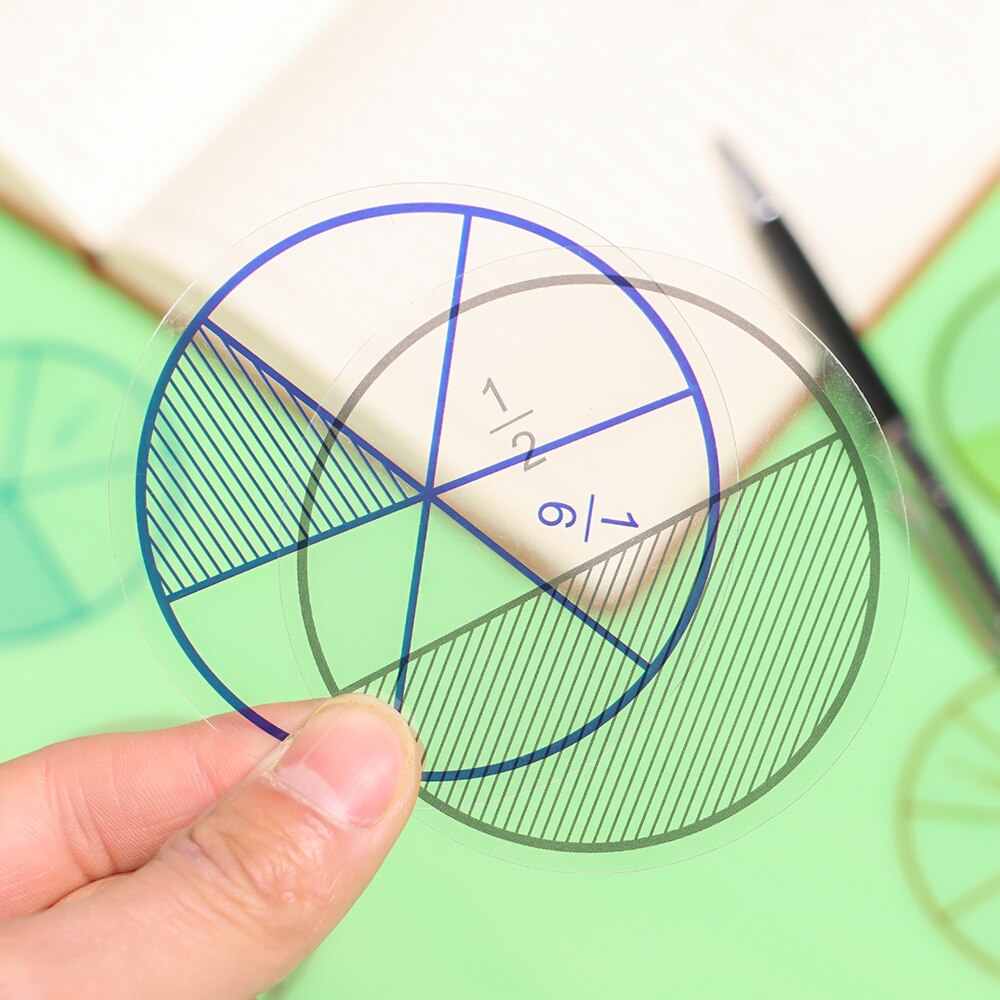 12Pcs/Set Kids Mathematics Fraction Teaching Toys ... – Grandado