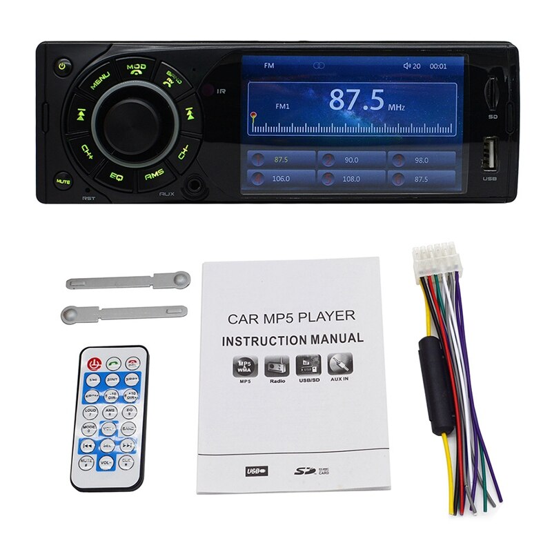 4,1 Zoll 12V Bluetooth Auto Radio 1 Lärm Auto Ster... – Grandado