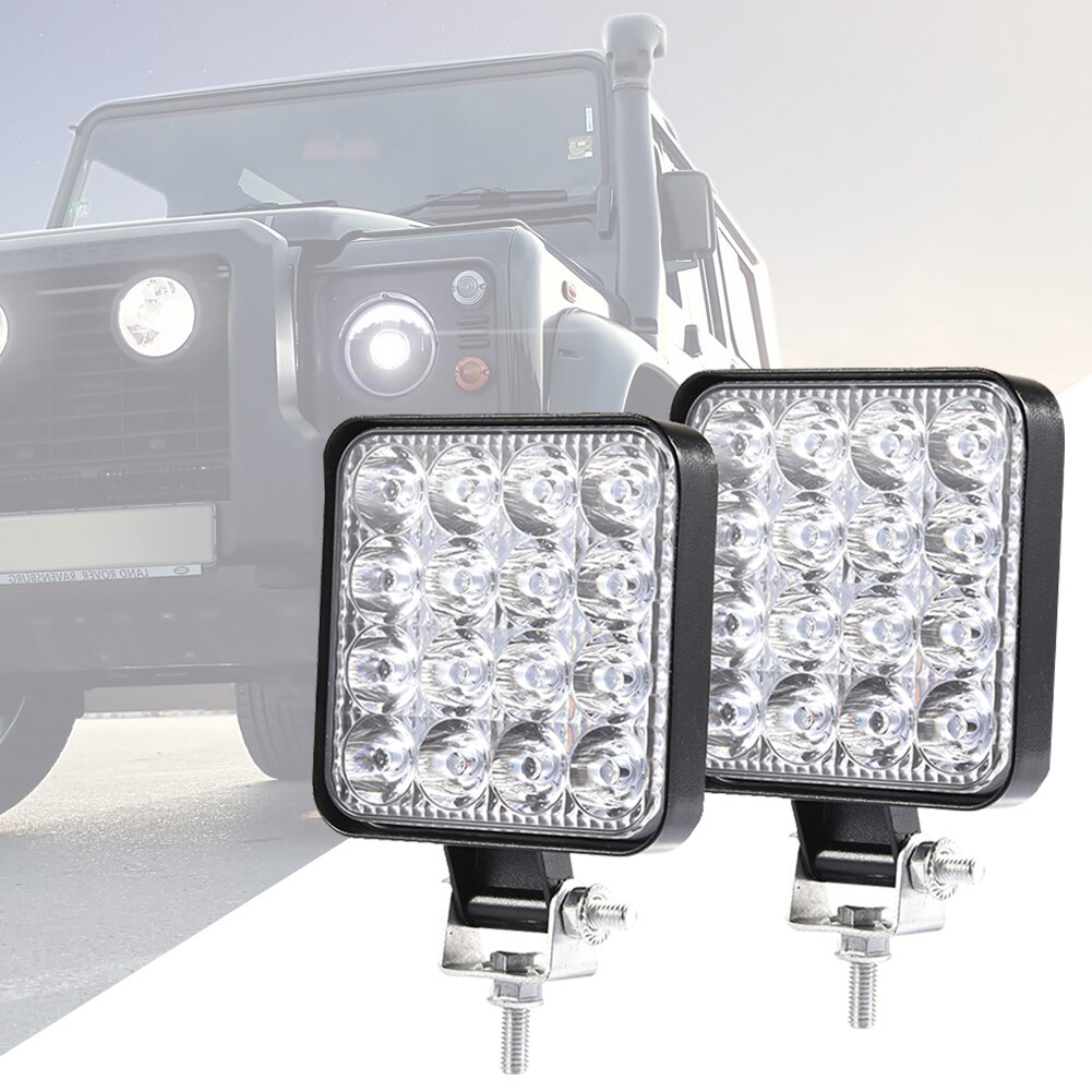 LED Light Bar 48W LED Work Light 4x4 Flood Light S... – Vicedeal