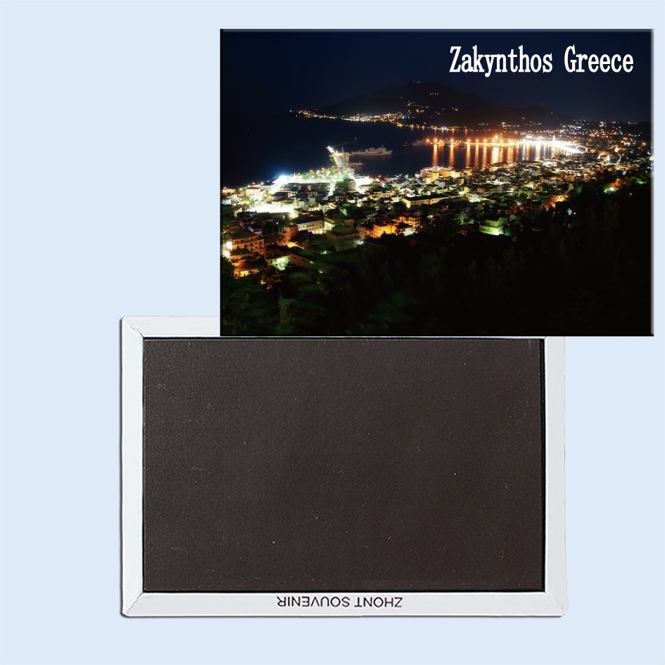 Zakynthos Port Night View From Bohali Zakynthos Gr... – Grandado