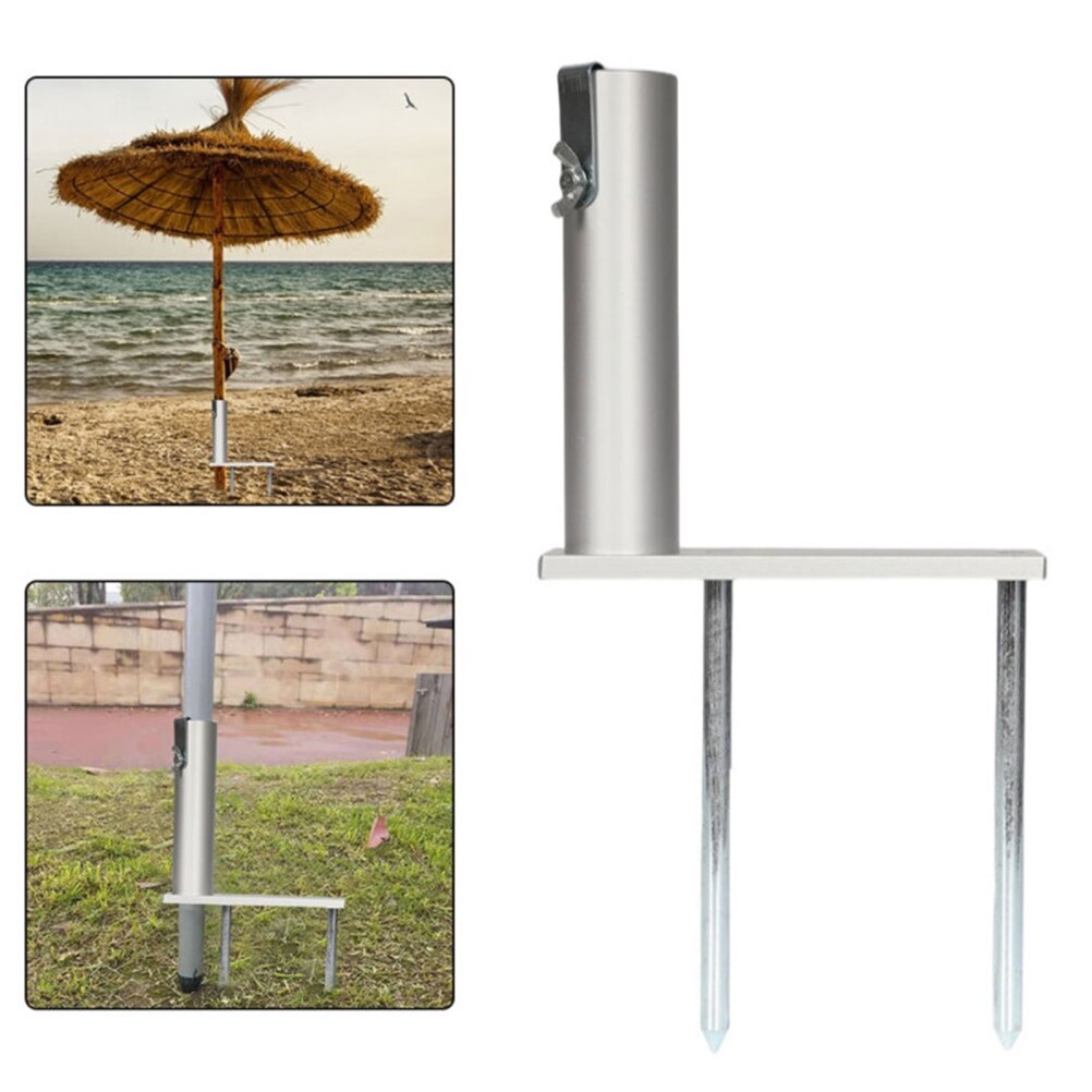 Sunshade Umbrella Stand Spike Parasol Ground Plug ... – Vicedeal