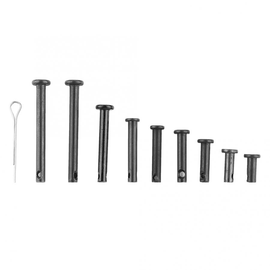 90 stks/set Paspennen M4 Platte Kop + 90Pcs Splitp... – Vicedeal
