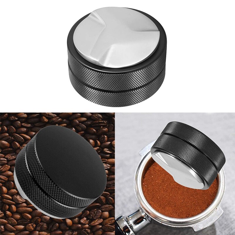 Kaffee Tamper Distributor Leveler Edelstahl Kaffee... – Vicedeal