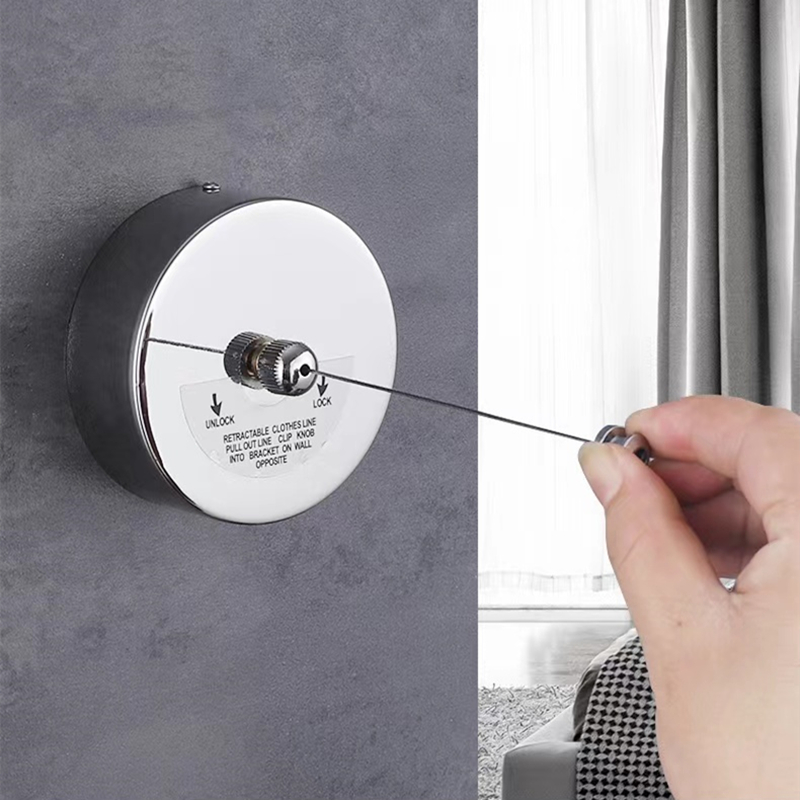 Black Clothesline Retractable Dryer Stainless Stee... – Vicedeal