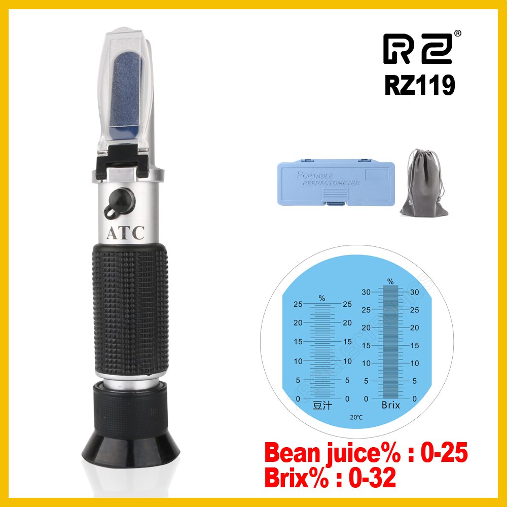 RZ Handheld Portable Refractometer Brix Sugar Refr... – Grandado
