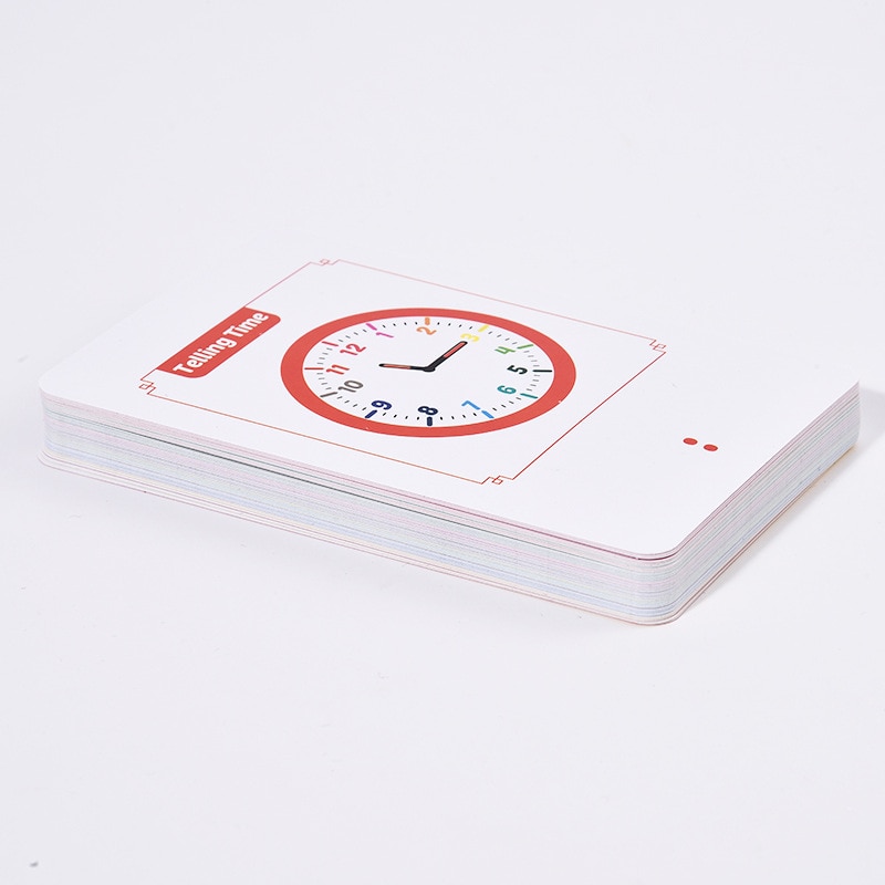 36Pcs 3-6years Baby Learning Flashcard Telling Tim... – Grandado