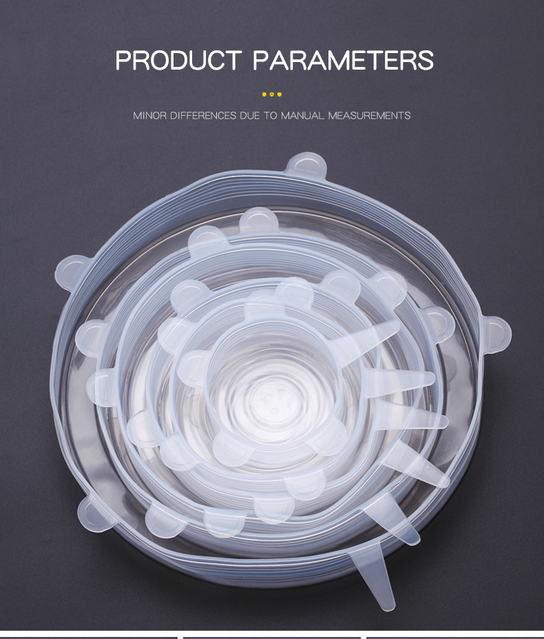 6 Stks/set Universal Food Cover Houden Verse Herbr... – Vicedeal