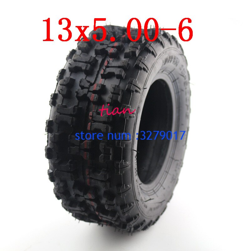 13x5.00-6 inch Tubeless Tyre Tire butterfly flower... – Grandado