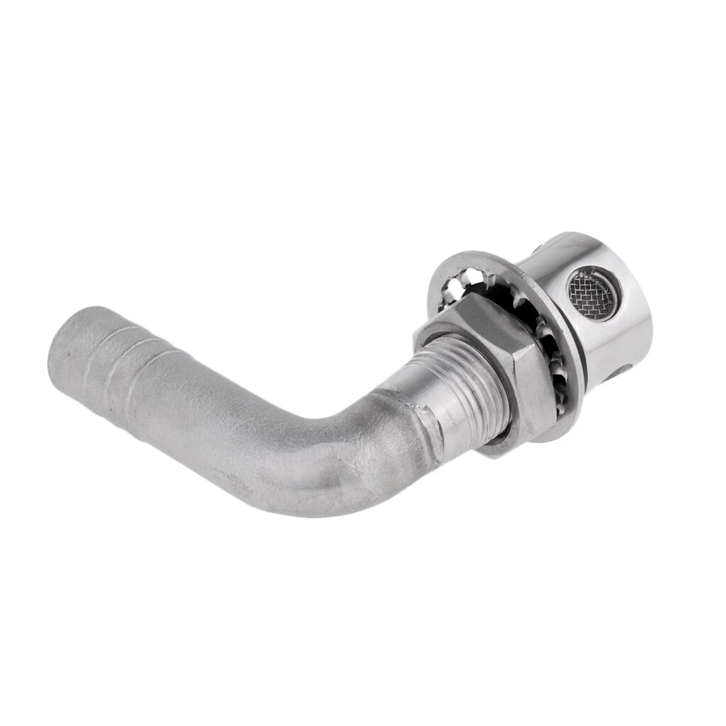 90 Degree Elbow 316 Stainless Steel Thru Hull Scup... – Grandado