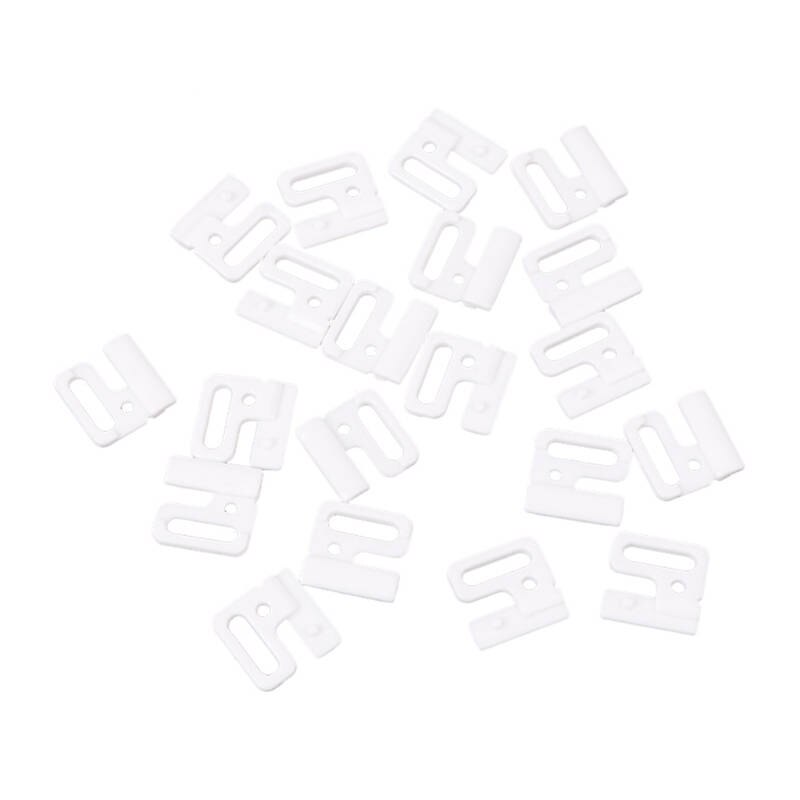 10 x Craft Plastic Rectangle Tap Hooks & Clasp Sew... – Grandado