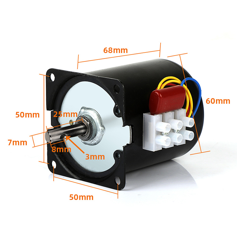 220V AC Synchronous Gear Motor 68KTYZ 68-KTYZ 28W ... – Grandado