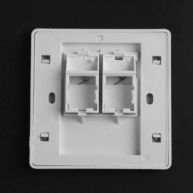 86 Type Wall Socket Single/Dual Port Network LAN T... – Grandado