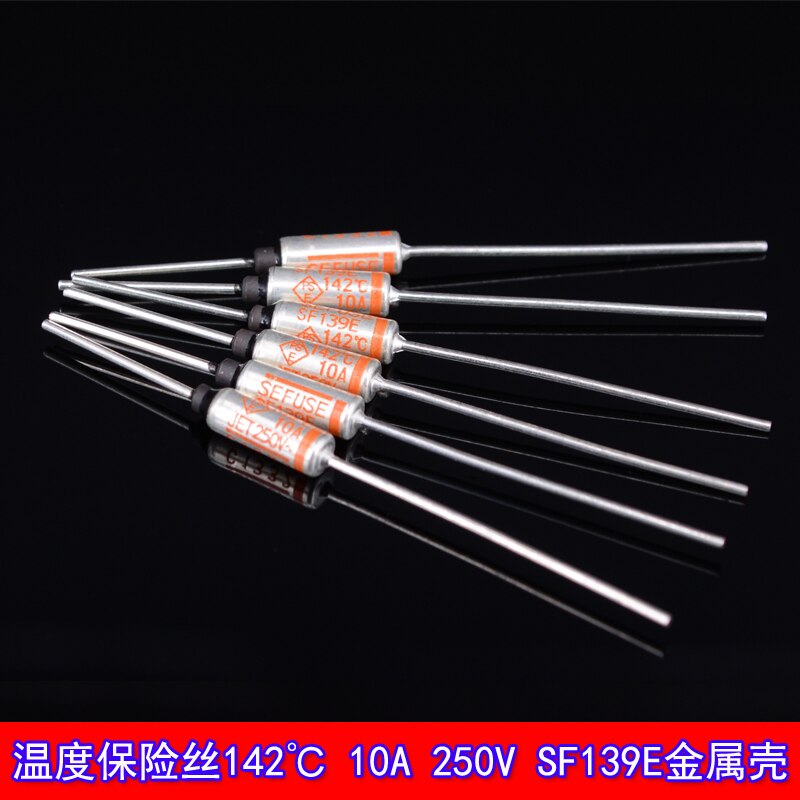 200pcs/lot Temperature fuse 142 degrees 10A 250V S... – Vicedeal