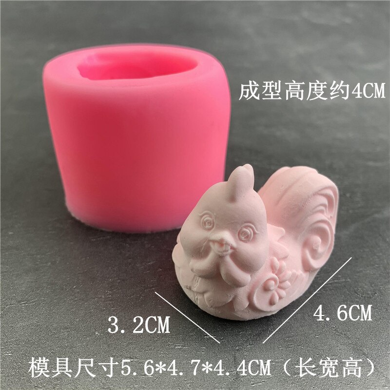 Golden Chicken Silicone Mold Hen Chocolate Sugar T... – Grandado