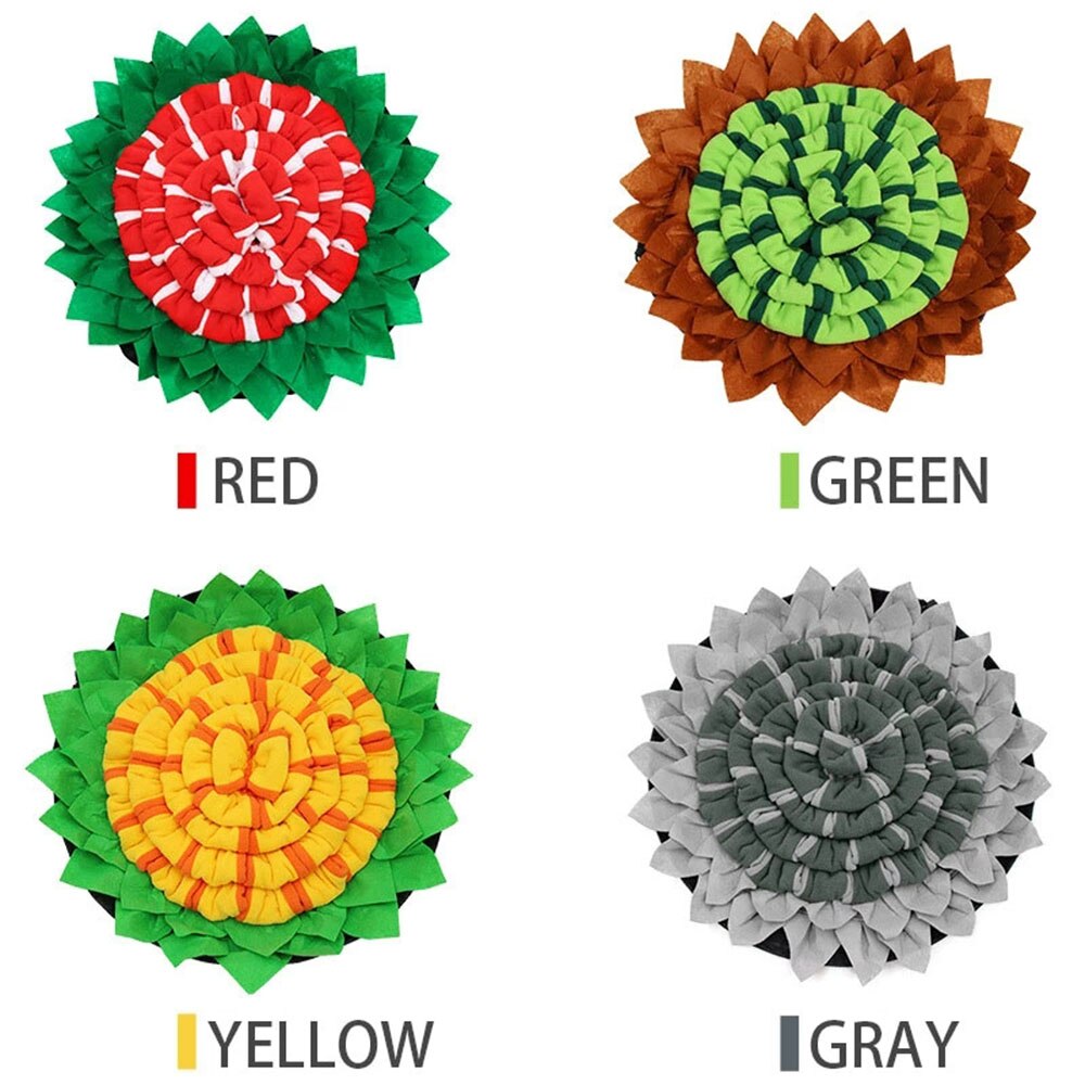 Dog Snuffle Mat Lick Pad Dog Slow Eat Bowl Trainin... – Grandado