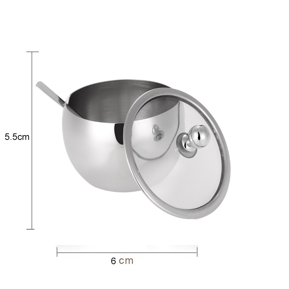 Rvs Suikerpot Kruiden Jar Kruiderij Pot Spice Cont... – Grandado