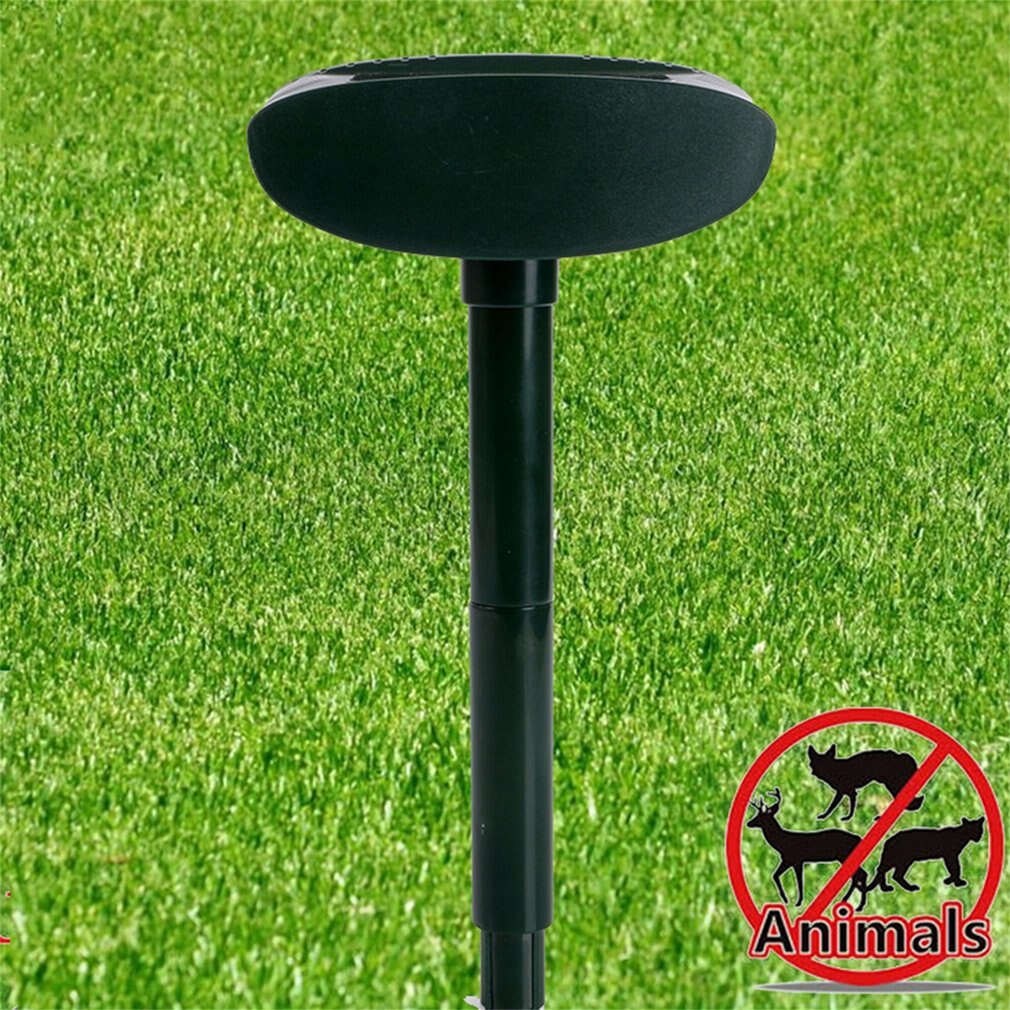 Animal Ultrasonic Cats Dogs Repeller Solar Powered... – Grandado