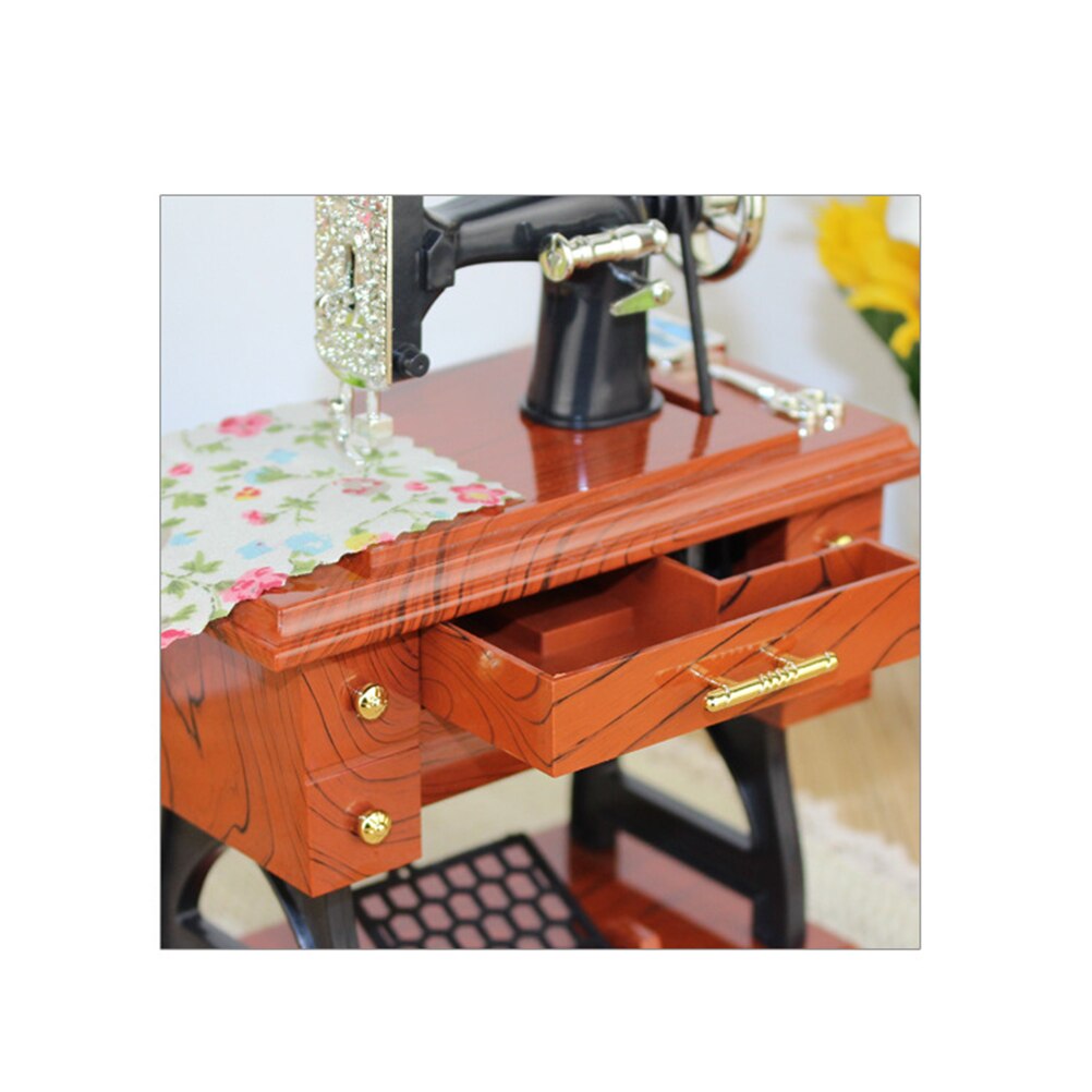 Vintage Sewing Box Musical Sewing Machine Sartoriu... – Vicedeal