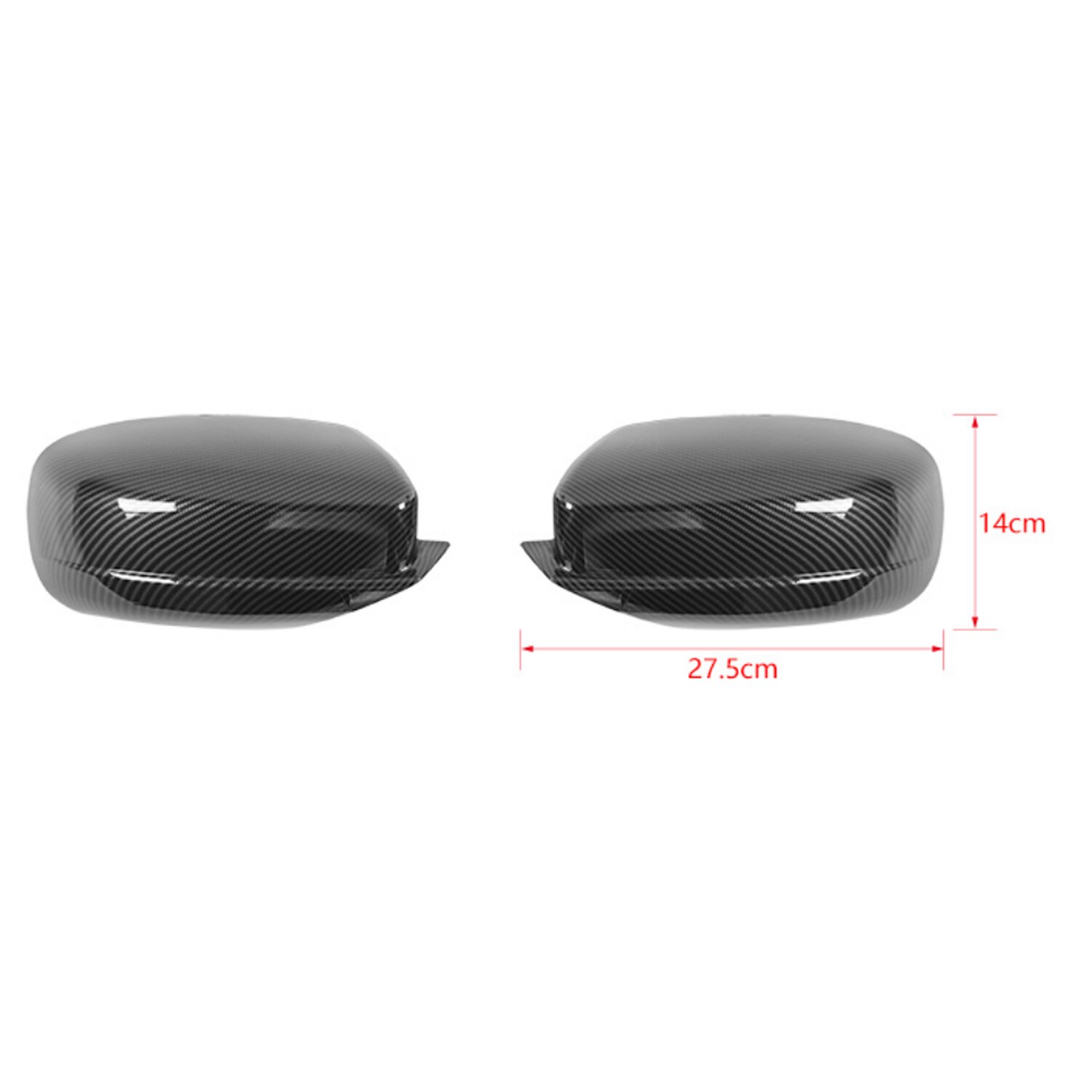 Car Rear View Side Mirror Cover Case Shell Versier... – Grandado