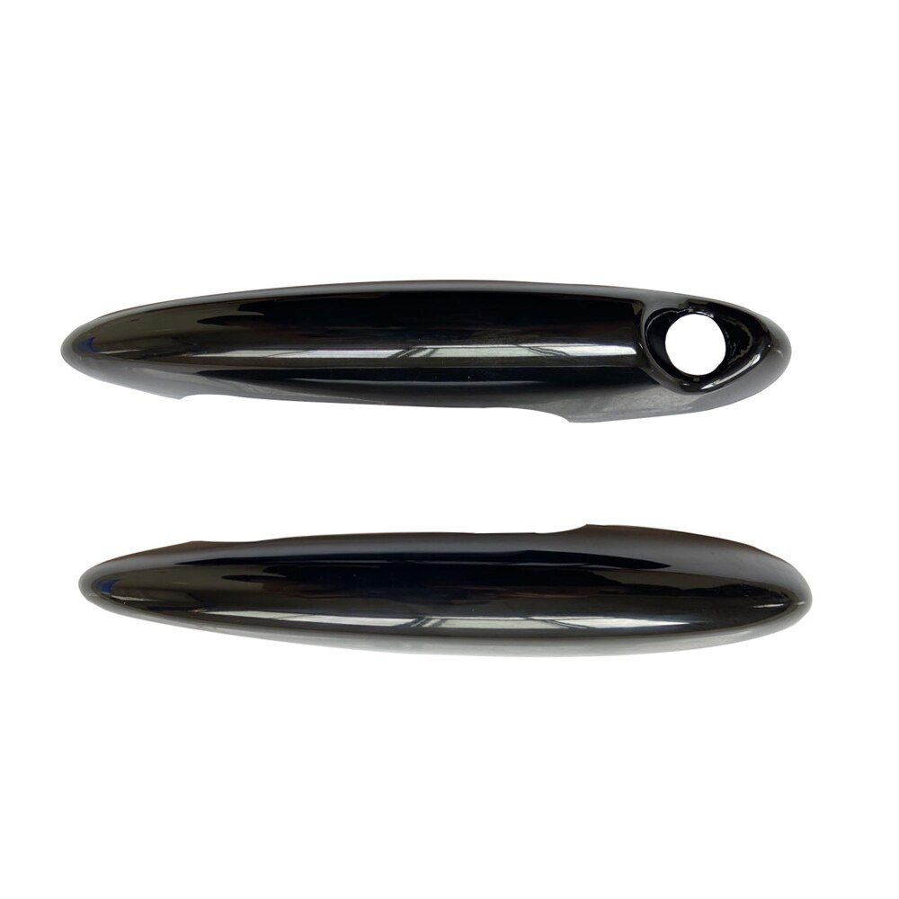 Gloss Black Carbon Fiber Auto Deurgreep Cover Voor... – Vicedeal