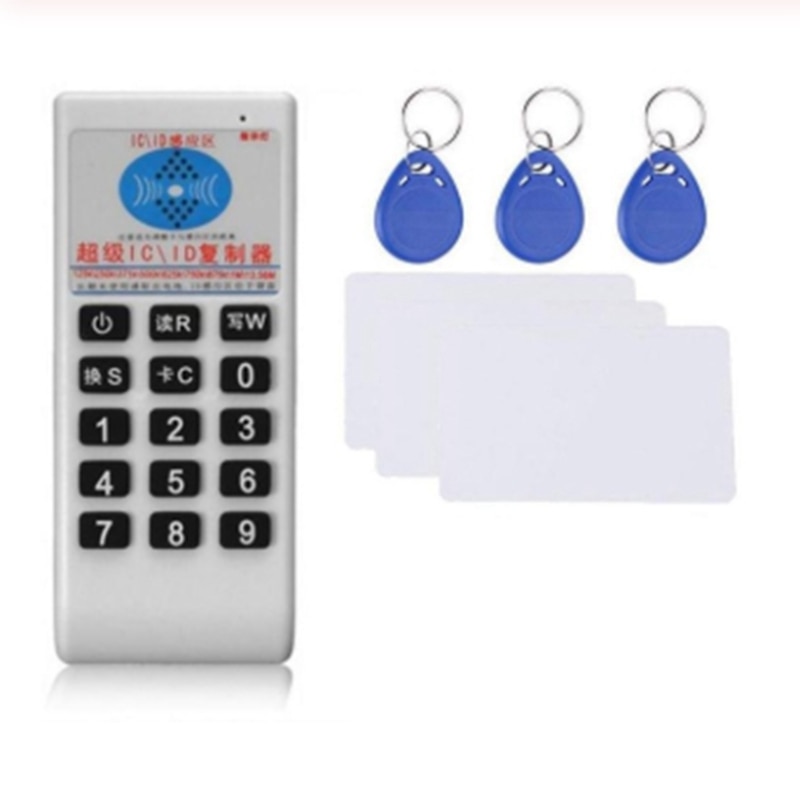 Handheld RFID Card Reader Writer 125KHz-13.56MHZ C... – Grandado
