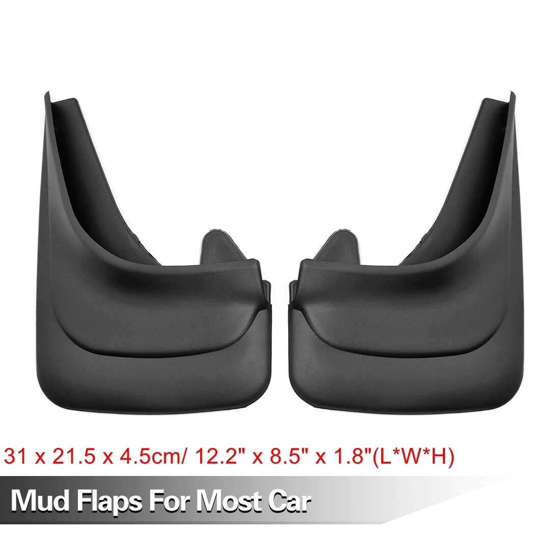 X AUTOHAUX Pair/2PCS Black Plastic Universal Autom... – Vicedeal